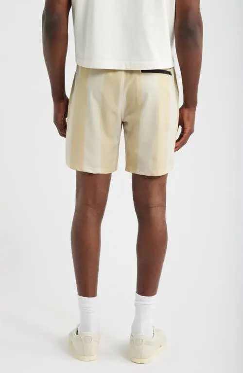 SANTO STUDIO Striped Tech Shorts