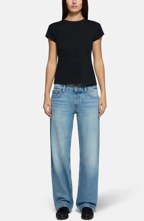 EB DENIM Low Rise Baggy Wide Leg Jeans