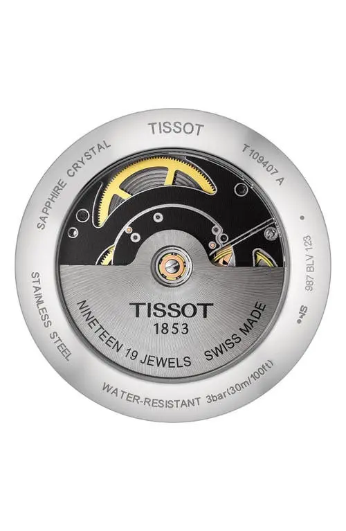 TISSOT Everytime Swissmatic Leather Strap Watch