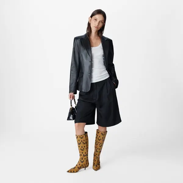 JIMMY CHOO Amis Knee-high Boots - Cigar/black