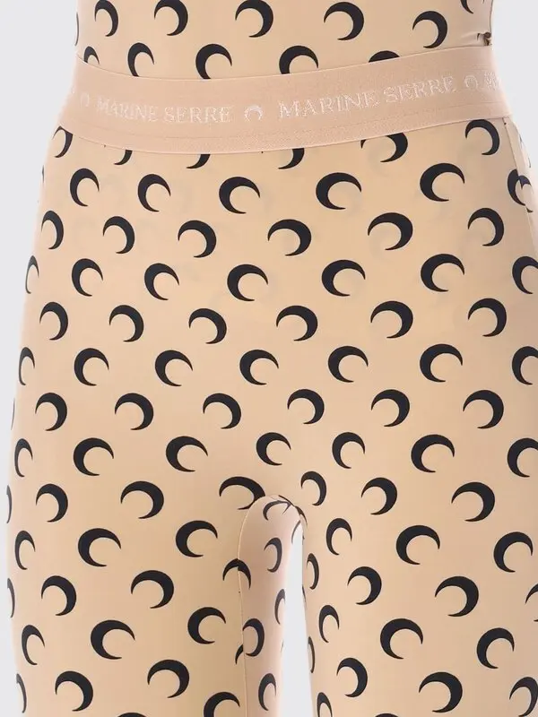 MARINE SERRE Pants - Brown