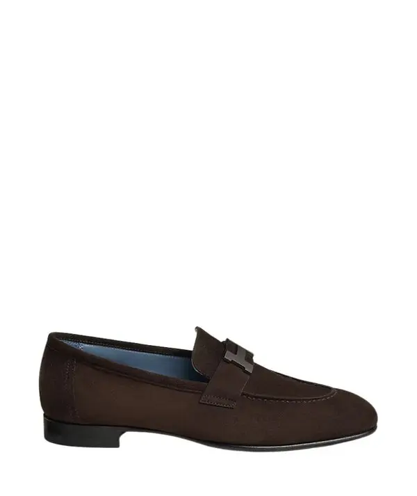 Hermès Paris Loafers In Calfskin With 'h' Detail