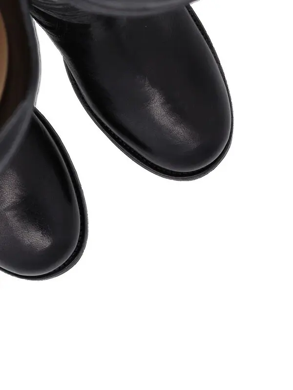 JIMMY CHOO Biker Knee High Boots