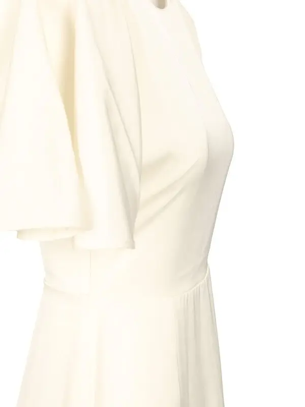 ROTATE BY BIRGER CHRISTENSEN Shiny Satin Midi Dress