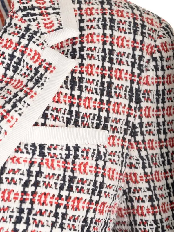 Thom Browne Cotton Tweed Blazer