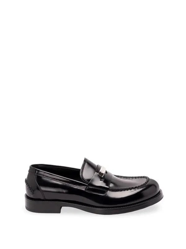 Dolce & Gabbana Brushed Leather Loafers