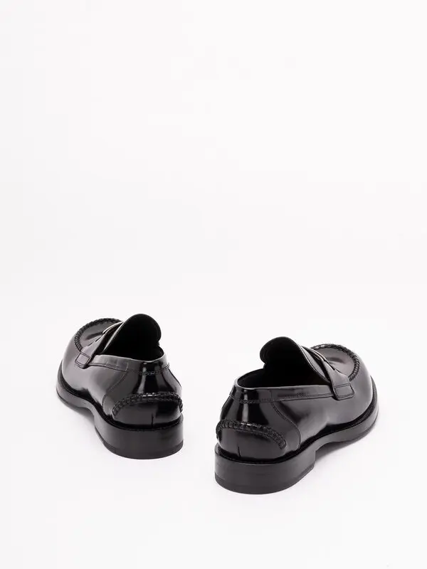 Dolce & Gabbana Brushed Leather Loafers