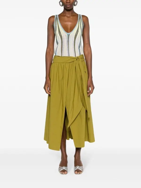 FORTE_FORTE Cotton Midi Skirt