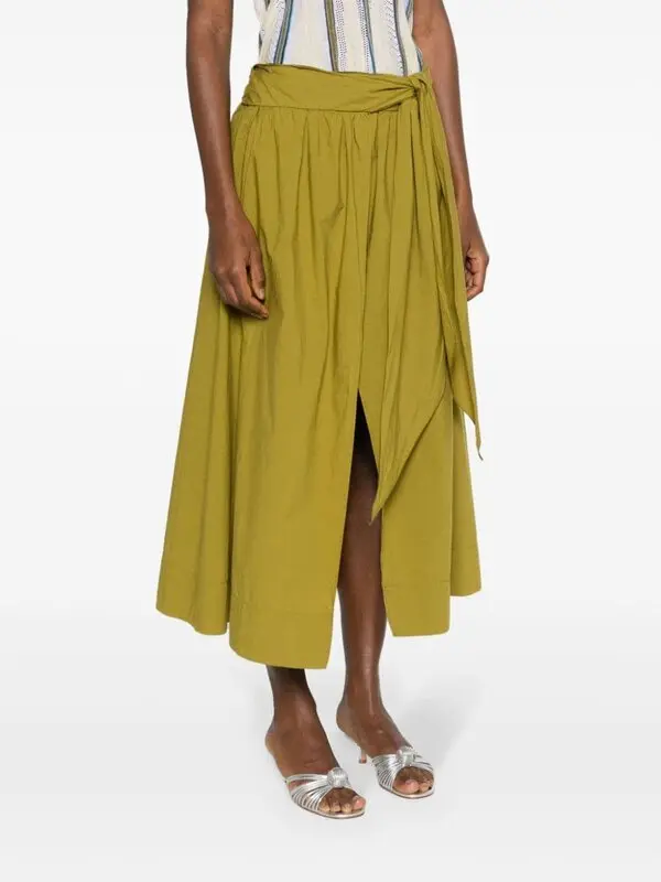 FORTE_FORTE Cotton Midi Skirt