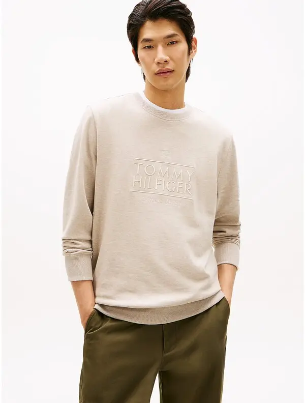 Tommy Hilfiger Embroidered Logo Terry Sweatshirt