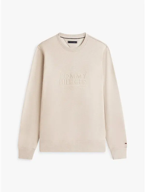 Tommy Hilfiger Embroidered Logo Terry Sweatshirt