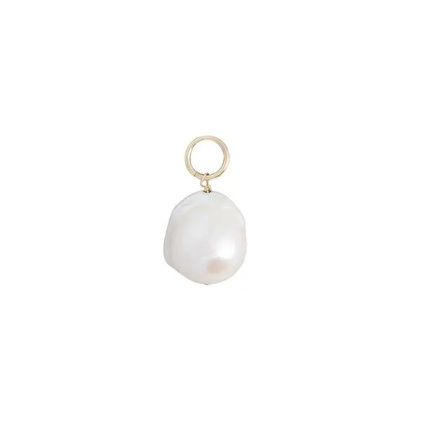 BECKET + QUILL Baroque Pearl Charm