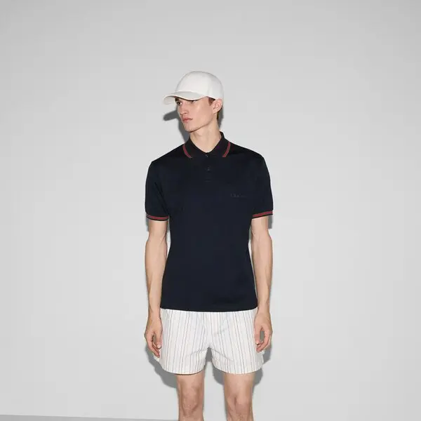 Gucci Cotton Polo Shirt With Embroidery