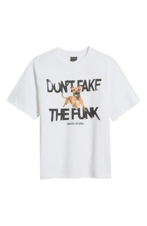 SANTO STUDIO Beware Of People Graphic Tee