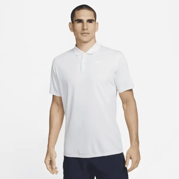 Nike Court Dri-fit Tennis Polo - Grey