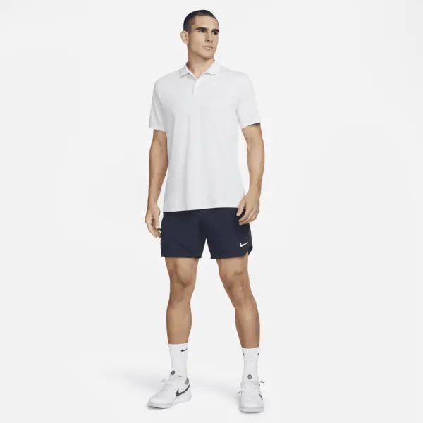 Nike Court Dri-fit Tennis Polo - Grey
