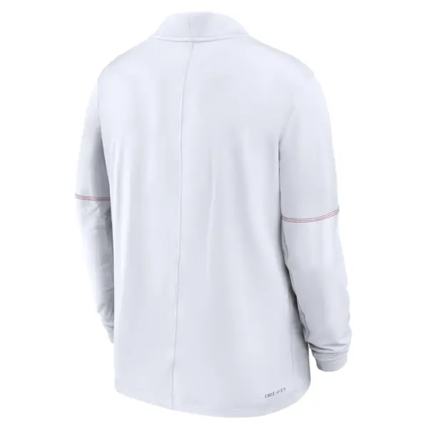 Nike Alabama Sideline College Half-zip Top - White