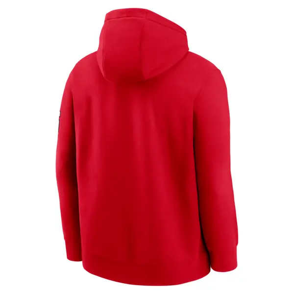 Nike Georgia Sideline Club College Pullover Hoodie - Red