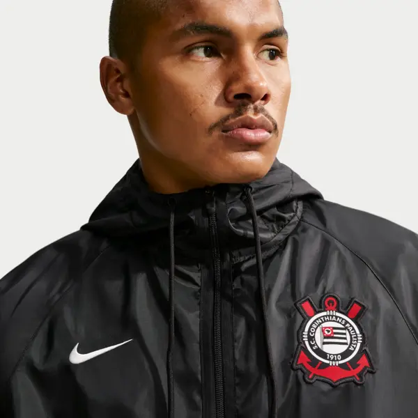Nike S.c. Corinthians Home Dri-fit Soccer Anthem Jacket