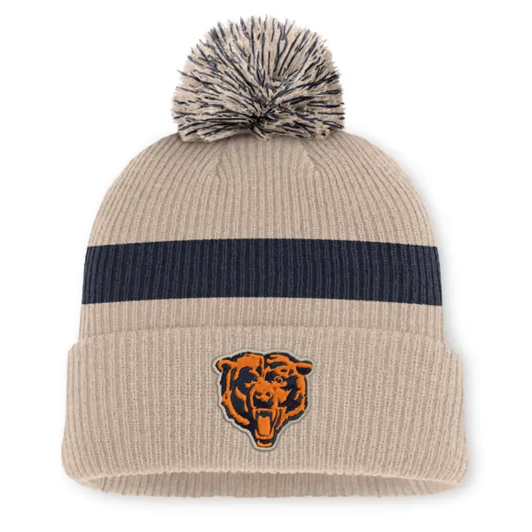 Nike Chicago Bears Rewind Peak Nfl Cuffed Pom Beanie