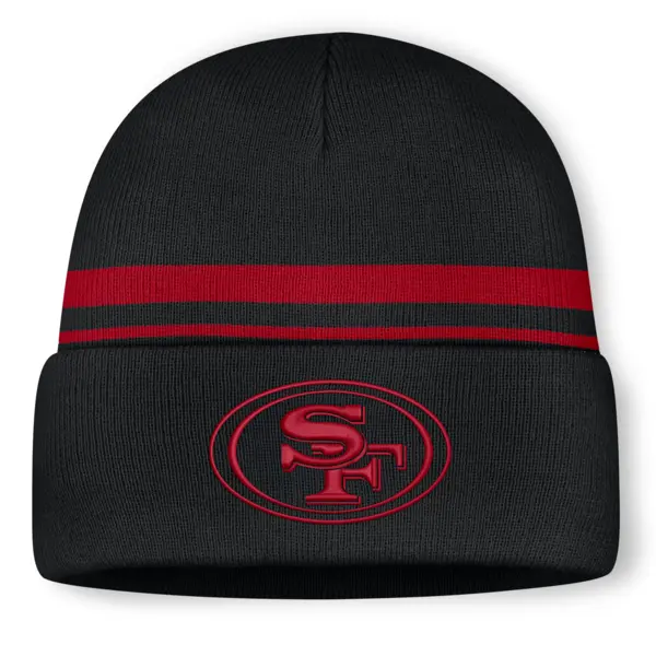 Nike San Francisco 49ers Primetime Utility Nfl Cuffed Beanie - Black