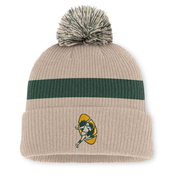 Nike Green Bay Packers Rewind Peak Nfl Cuffed Pom Beanie