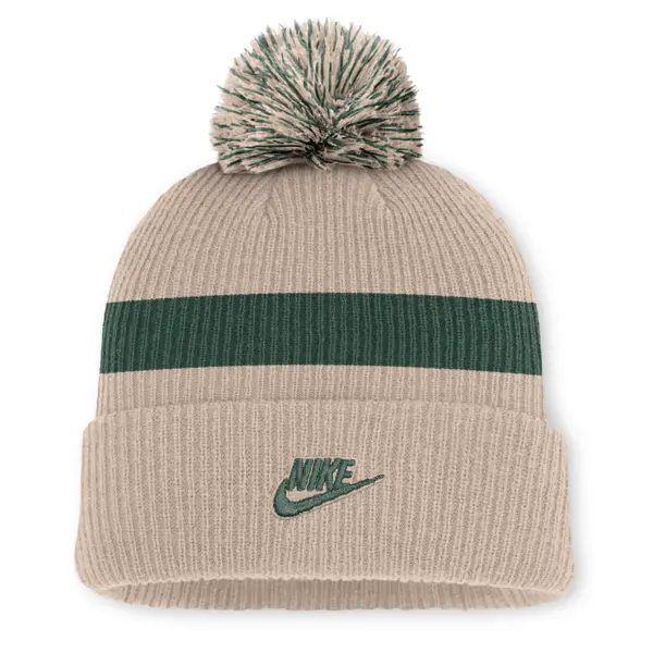 Nike Green Bay Packers Rewind Peak Nfl Cuffed Pom Beanie