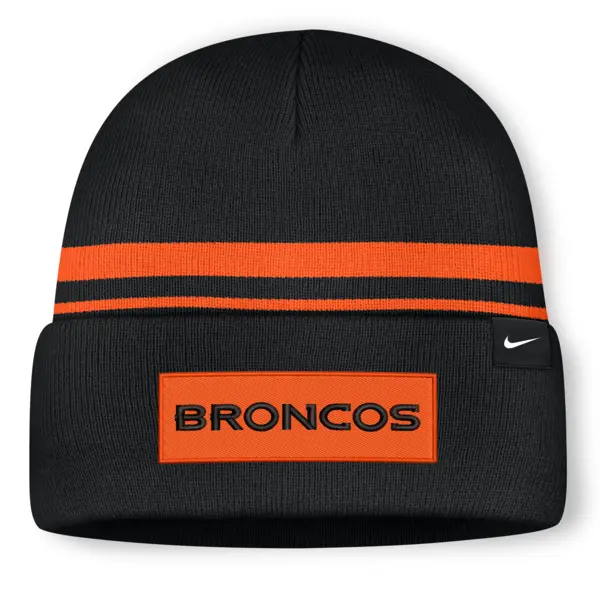 Nike Denver Broncos Primetime Utility Nfl Cuffed Beanie
