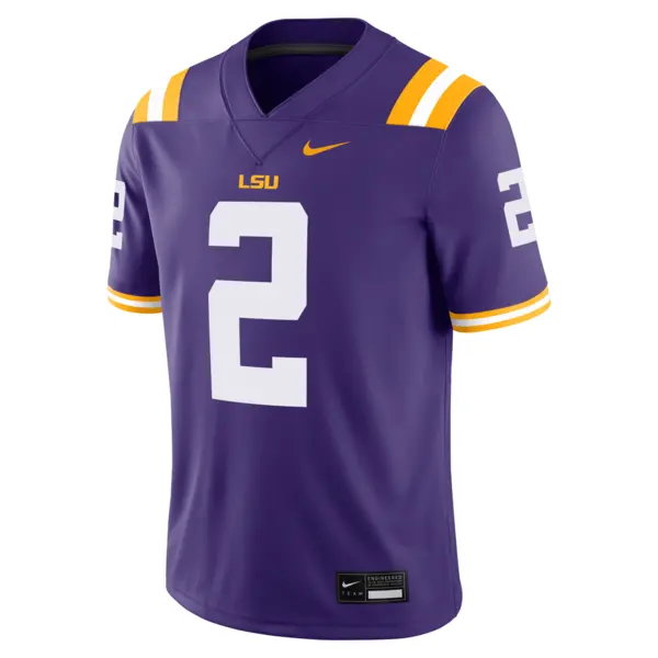 Nike Lsu Tigers Menâs Dri-fit College Game Jersey - Purple