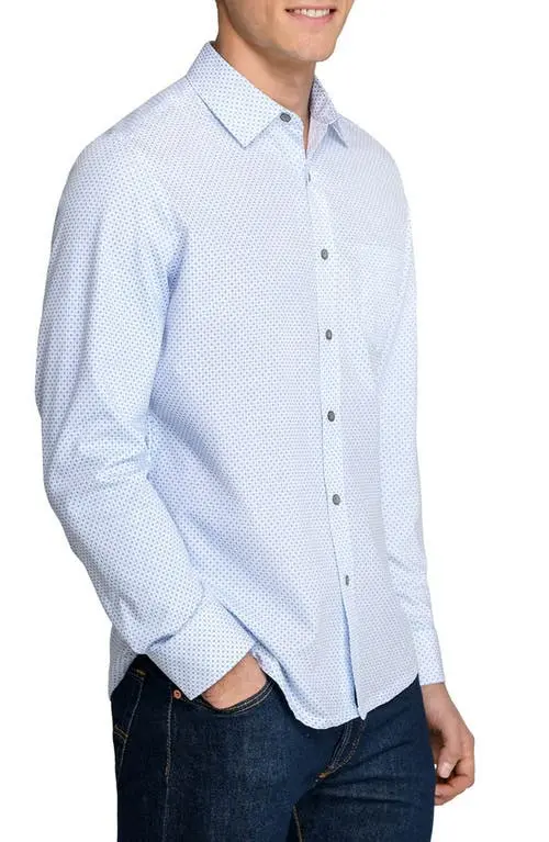 W.R.K Slim Fit Micro Geo Dot Reworked Button-up Shirt