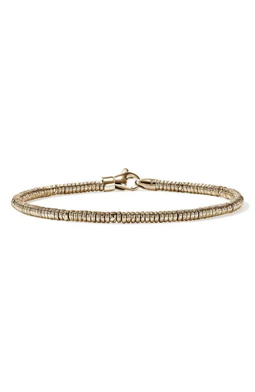 John Hardy Heishi 14k Bracelet