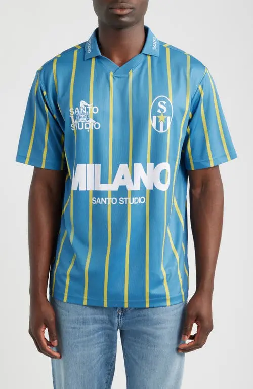 SANTO STUDIO Milano 7 Club Jersey With Vertical Stripes
