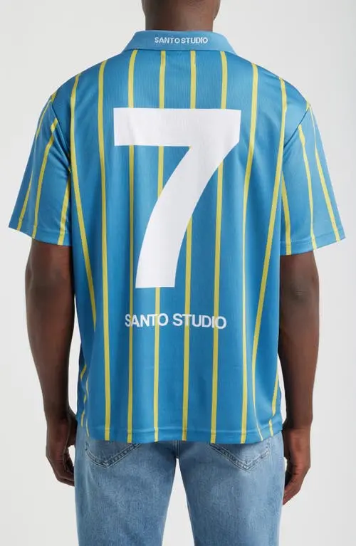 SANTO STUDIO Milano 7 Club Jersey With Vertical Stripes