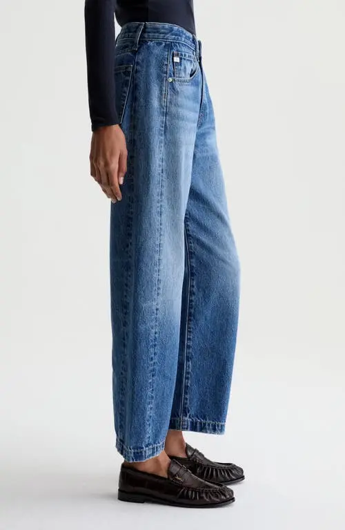 Ag Hattie High Waist Ankle Barrel Leg Jeans
