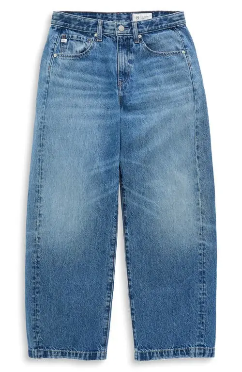 Ag Hattie High Waist Ankle Barrel Leg Jeans