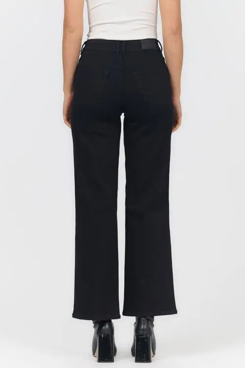 DEAR JOHN Holly High Waist Straight Leg Jeans