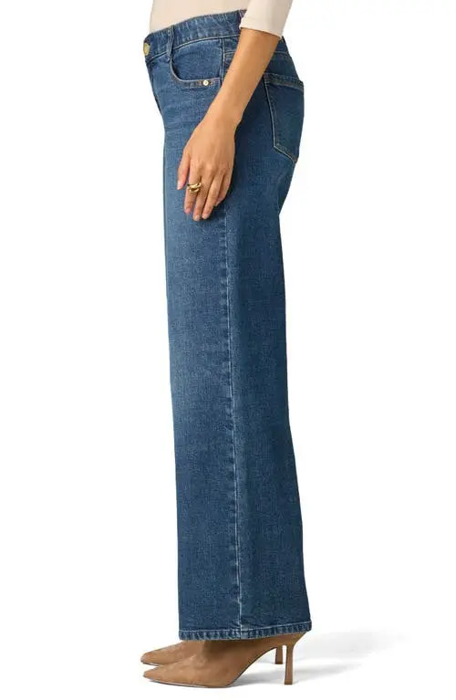 Wit & Wisdom Sam Mid Rise Wide Leg Jeans