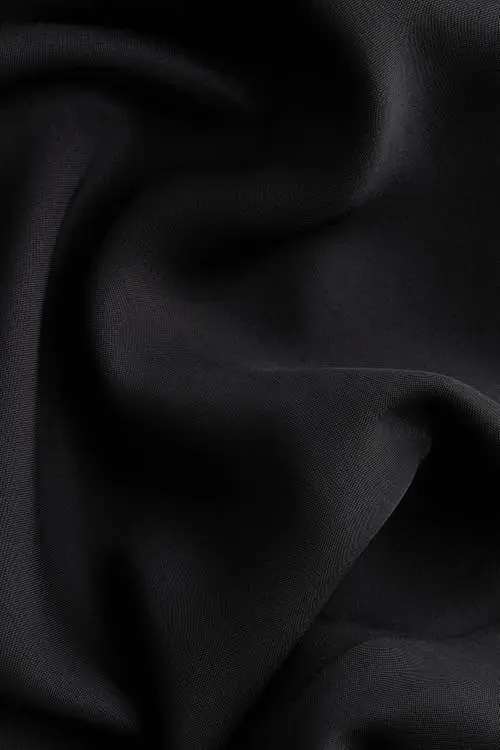 H&M Mama Asymmetric Satin Skirt - Black