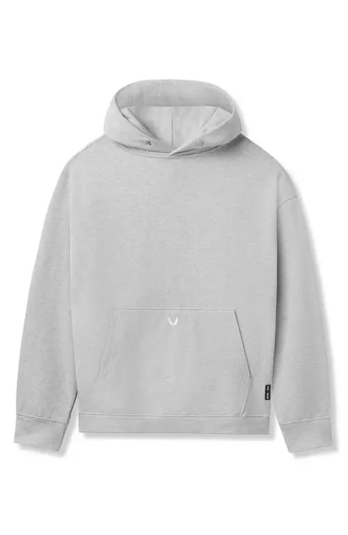 ASRV Tech-terry Oversize Hoodie - Heather Grey