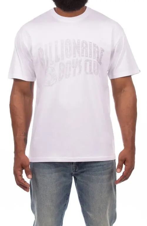 BILLIONAIRE BOYS CLUB Curve Short Sleeve Top - White