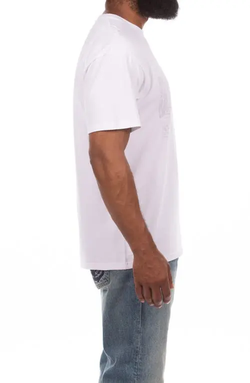 BILLIONAIRE BOYS CLUB Curve Short Sleeve Top - White