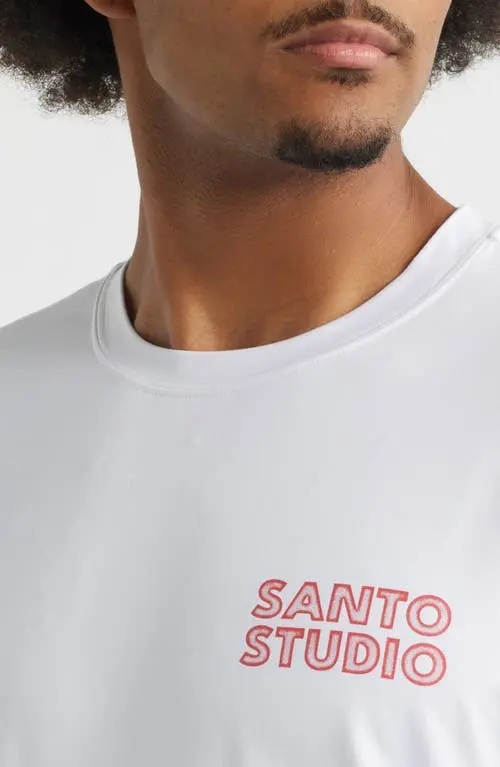 SANTO STUDIO Hotel Graphic Tech T-shirt