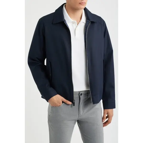 Hart Schaffner Marx Felix 28 Waterproof Commuter Jacket - Navy