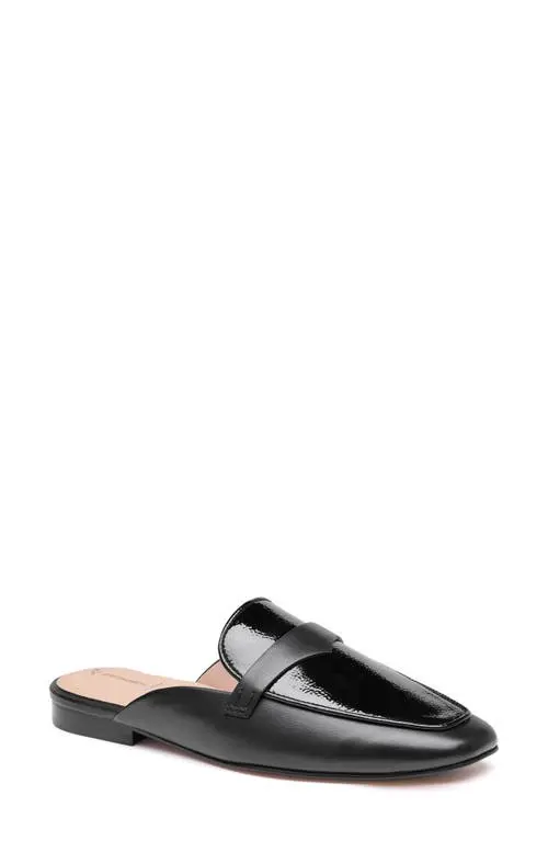 Johnston & Murphy Isabel Penny Mule - Black Leather