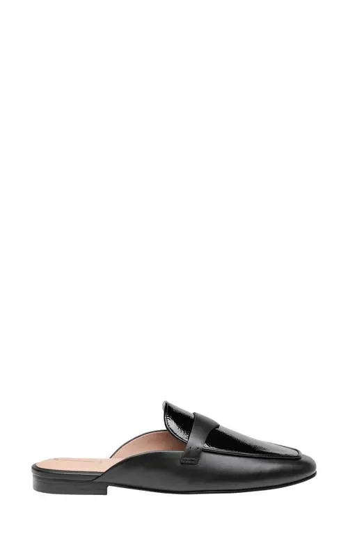 Johnston & Murphy Isabel Penny Mule - Black Leather