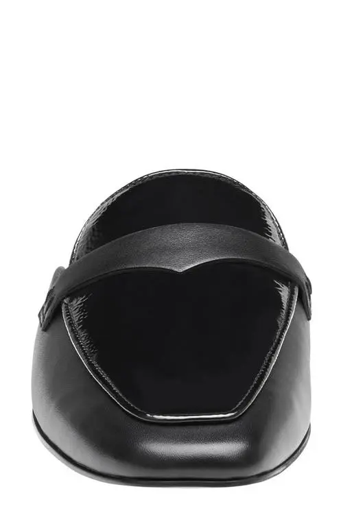 Johnston & Murphy Isabel Penny Mule - Black Leather
