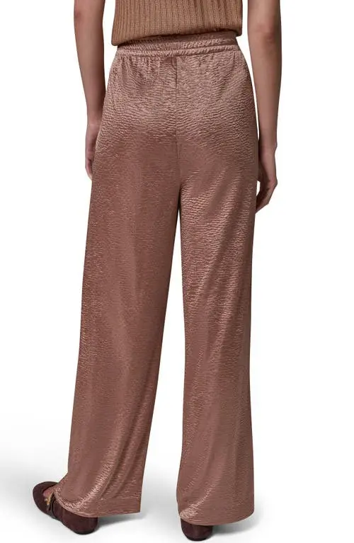 Donna Karan New York Crinkled Wide Leg Pants