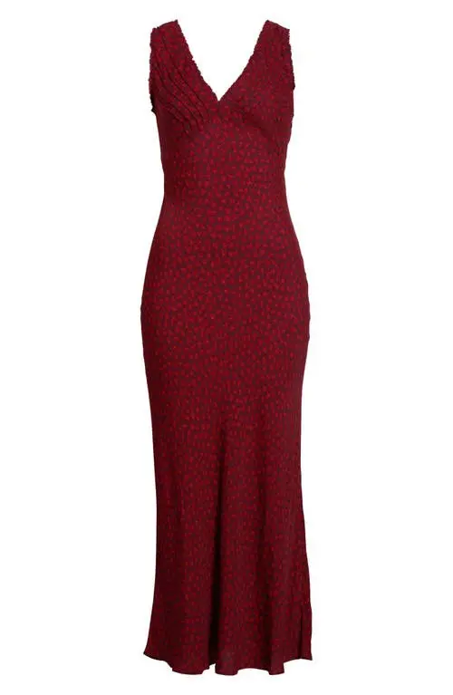 REFORMATION Anna Claire Ditsy Floral Midi Dress