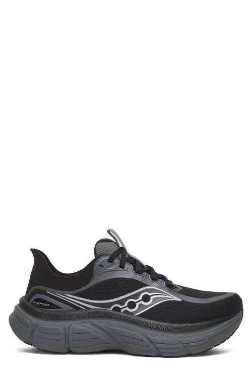 Saucony Paramount Max Running Shoe - Black/shadow