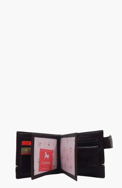 CAVALINHO The Sailor Bifold Leather Wallet 588 - Brown